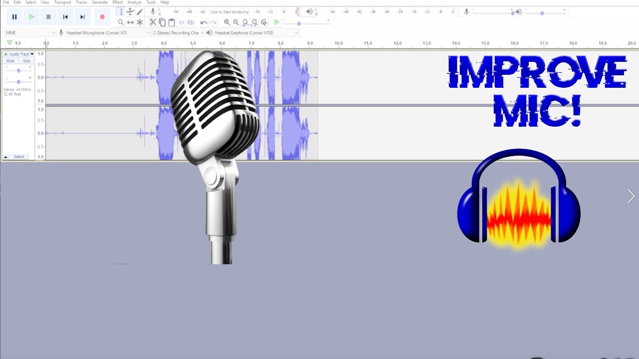 How To Improve You Mic Quality in Audacity! (2020) - YouTube