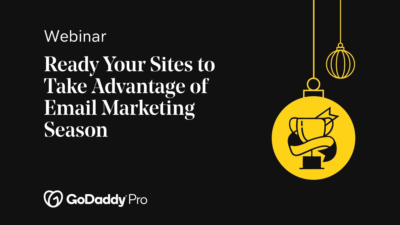 Ready Your Sites to Take Advantage of Email Marketing Season - YouTube