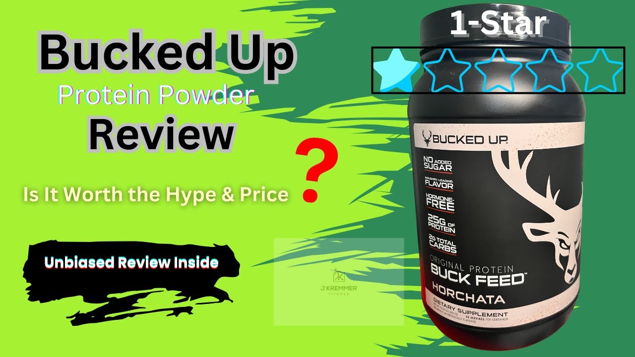Bucked Up Protein Powder Review - YouTube