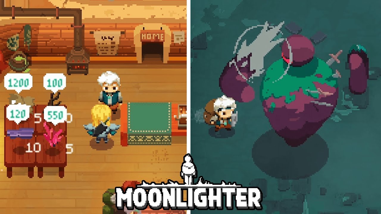 Shopkeeper by Day — Dungeon Master by Night - Moonlighter - YouTube