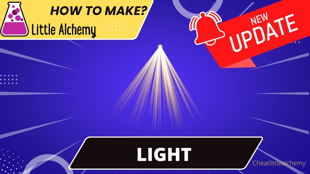 Little Alchemy -How To make Light |Walkthrough |Hints |lösungen - YouTube