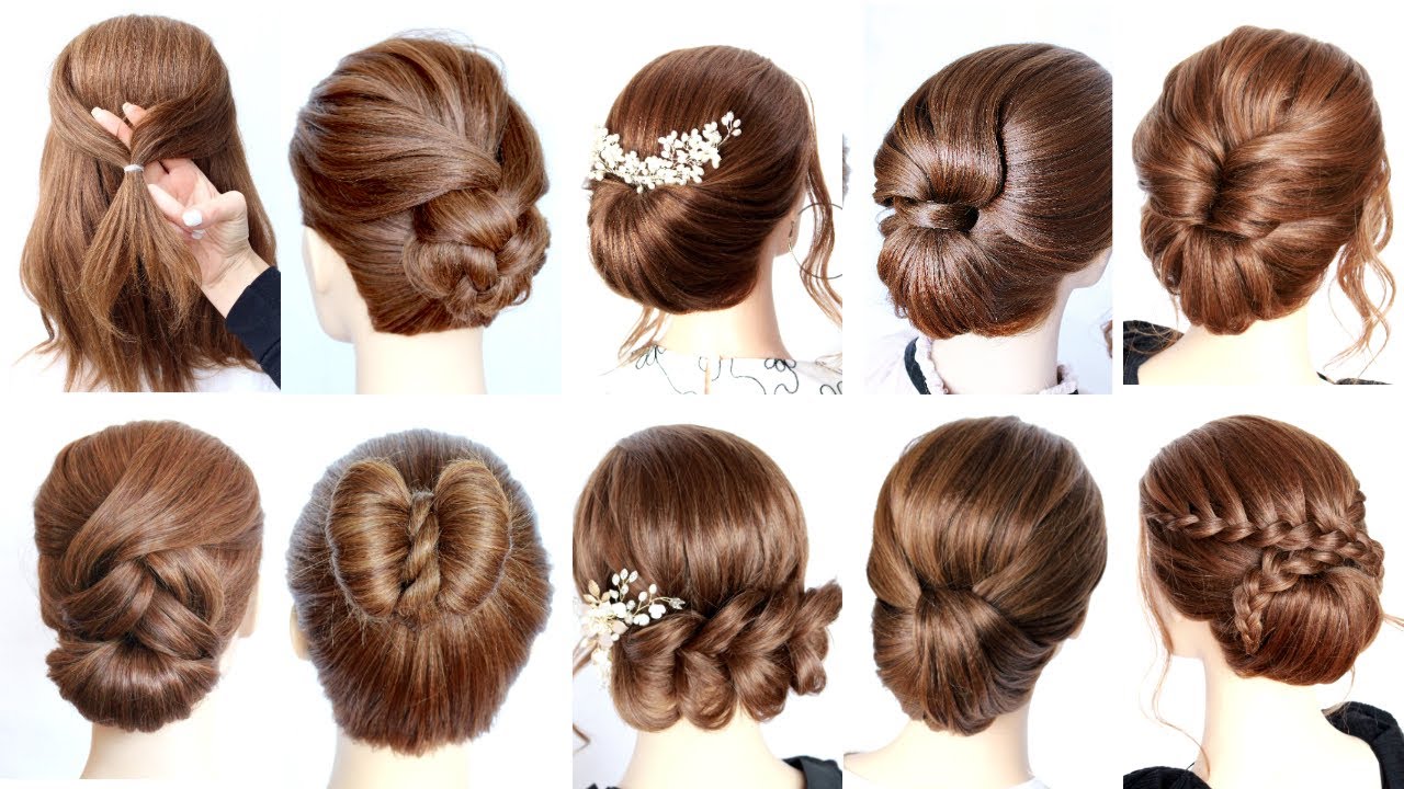 12 UPDOs Perfect for the Holidays for SHORT to MEDIUM || easy ...