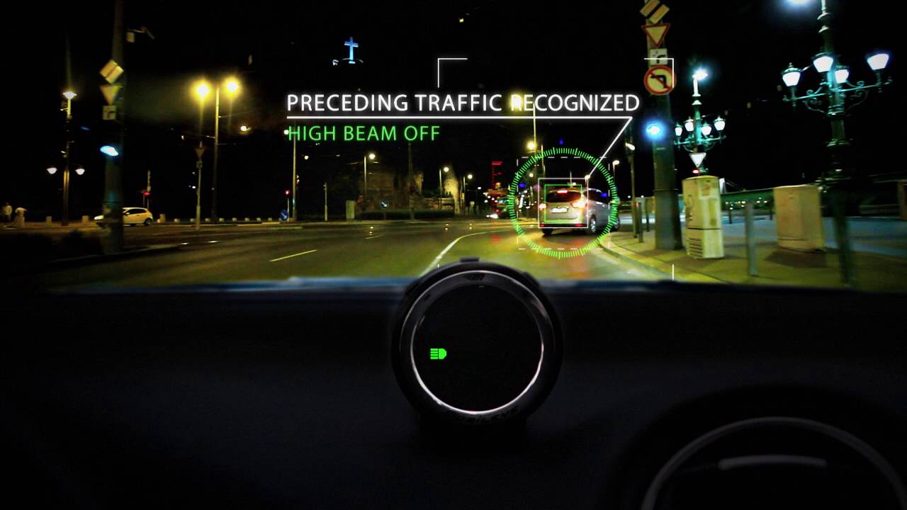 Intelligent High Beam - IHC - YouTube