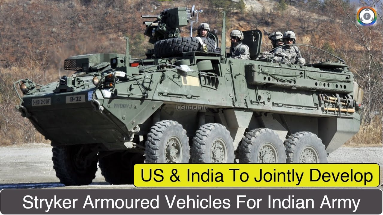 Stryker Armoured Infantry Combat Vehicles For Indian Army - YouTube