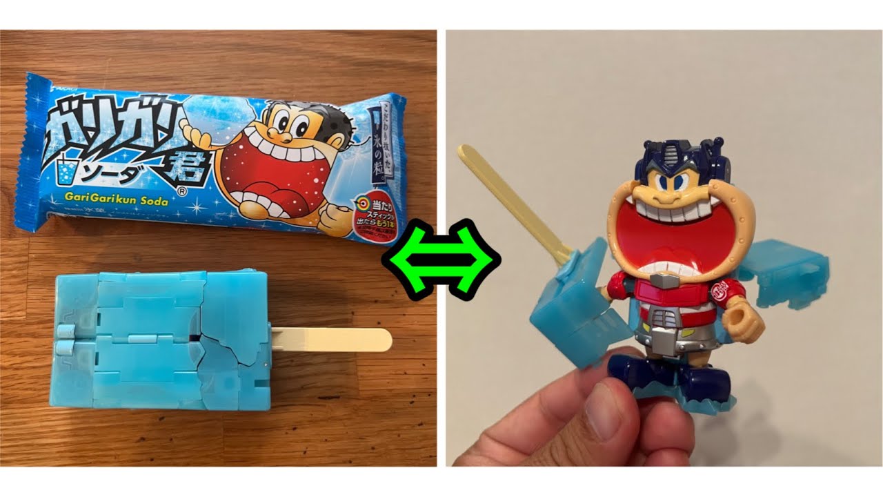 Popsicle transforms a robot. Yes, it is Transformers. - YouTube