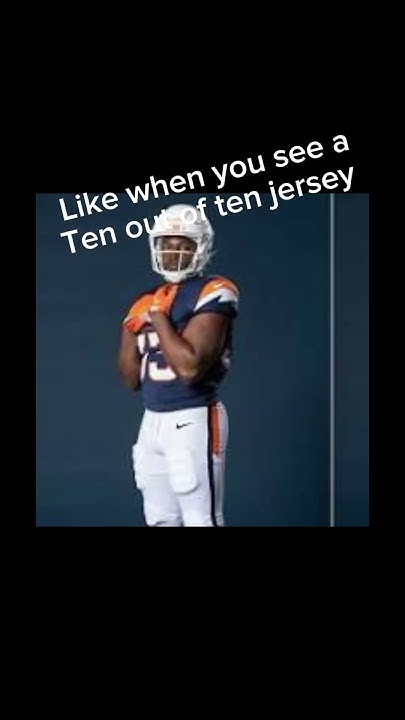 Like when you see ten out of ten jerseys - YouTube