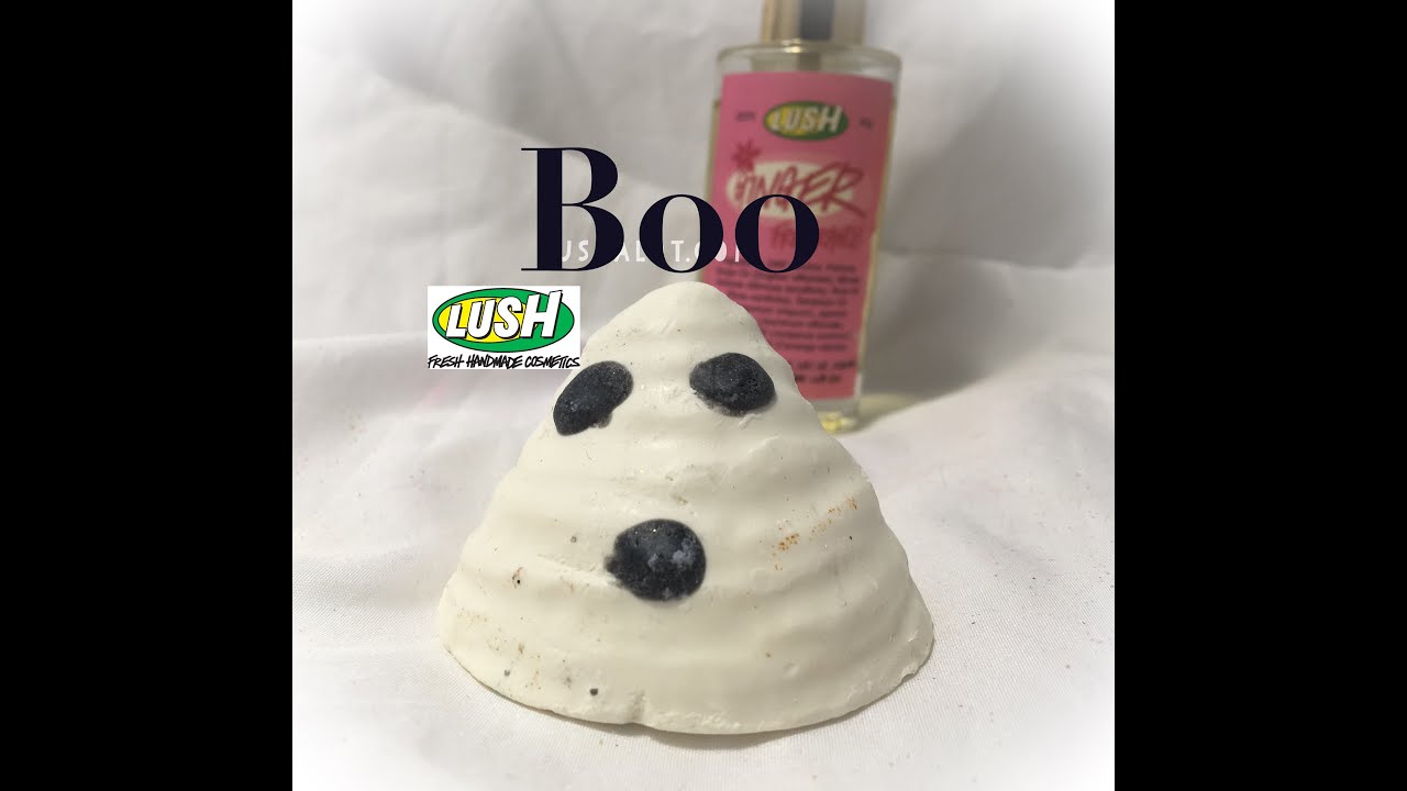 Lush 'Boo' Haloween 2016 bath melt - YouTube