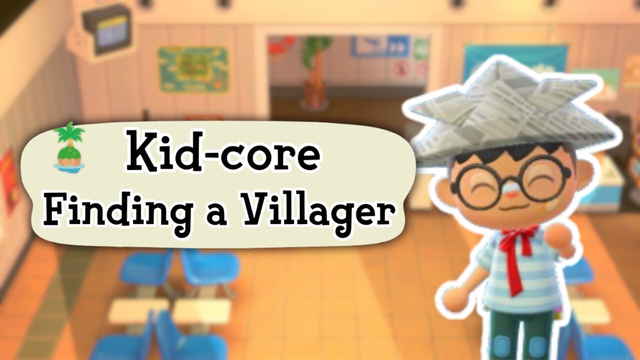 Finding a Kid-core Villager // ACNH Kid-core // Animal Crossing New ...