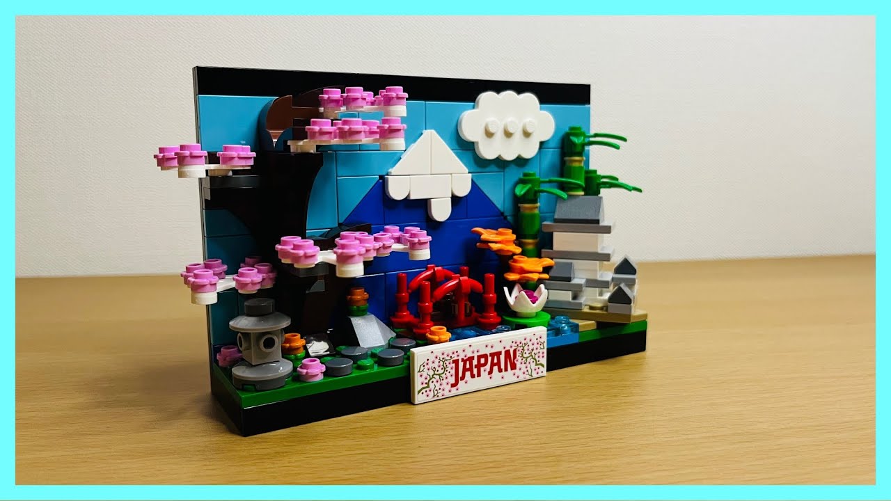 【LEGO】40713 Japan Postcard【Speed Build】 - YouTube