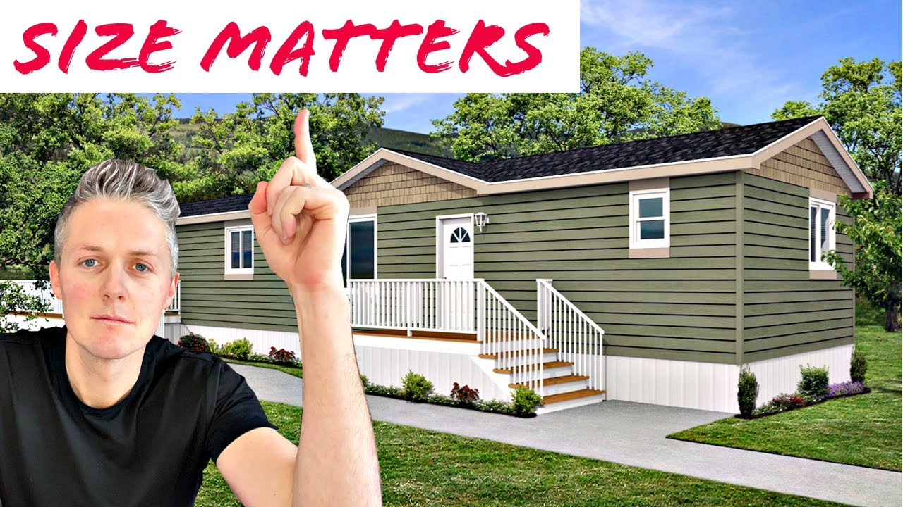 The PERFECT Single Wide Size | Comparing 2021 Manufactured Homes - YouTube