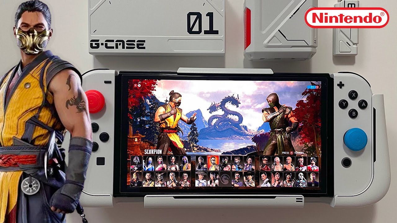Mortal kombat 1 Nintendo Switch Oled #nintendoswitcholed - YouTube