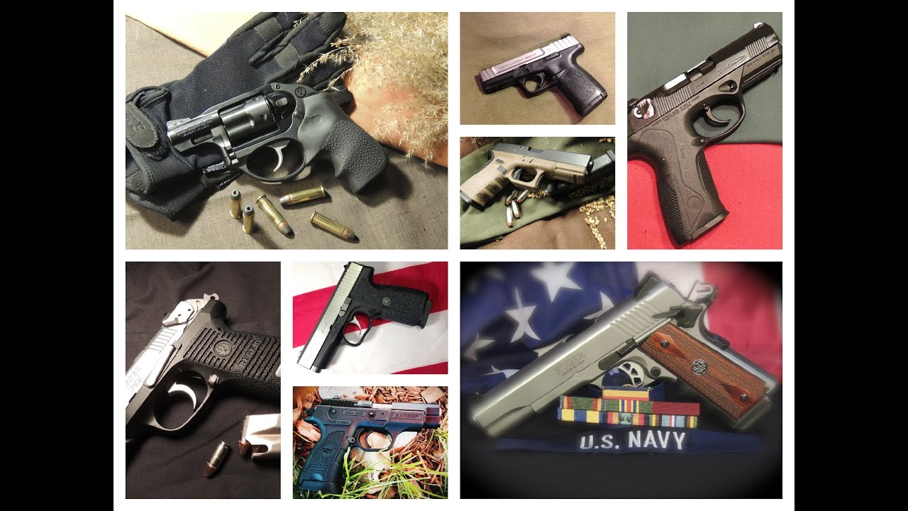 Eleven Hand Guns! Photo and Video Collages by 2improper (HD) - YouTube