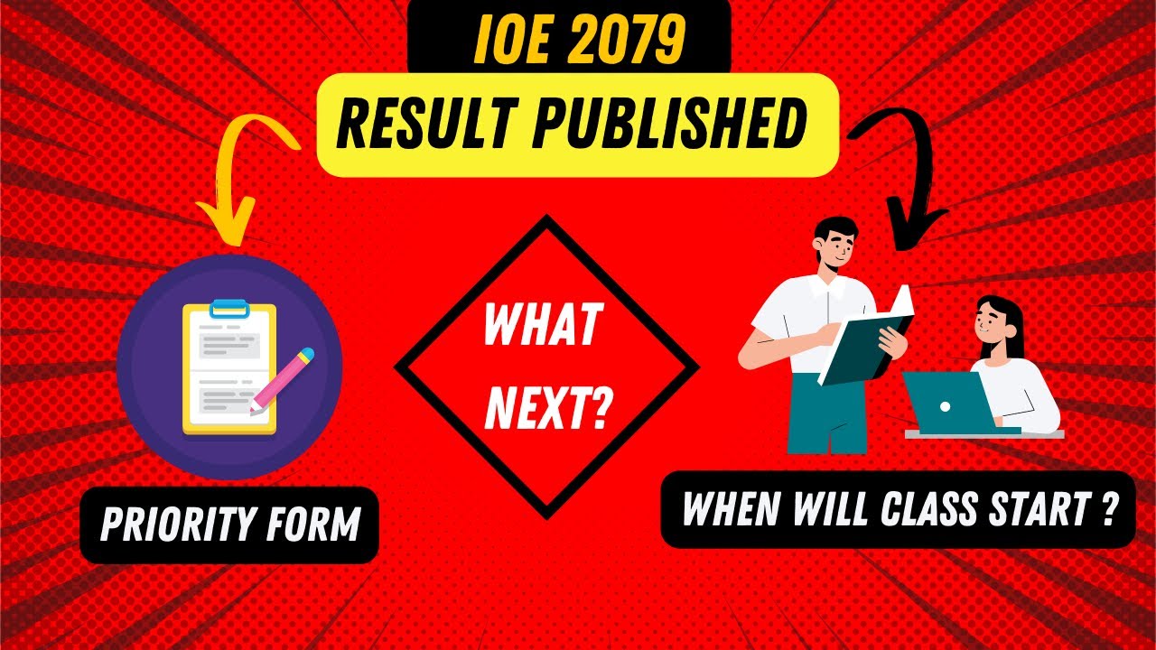 IOE 2079 Result || What next ? Ioe class routine || Priority form ...
