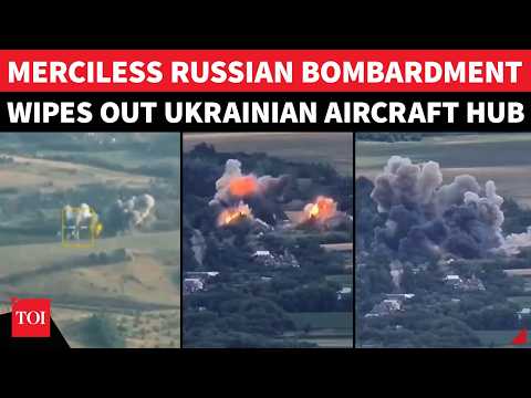 Putin Military Smashes Ukraine's Secret Aircraft Hub In Surprise Strike | 'Hundreds Targeted...'