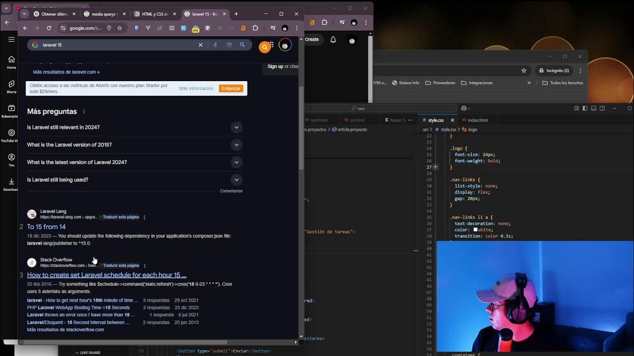 Taller 3 HTMl y CSS desde cero - YouTube