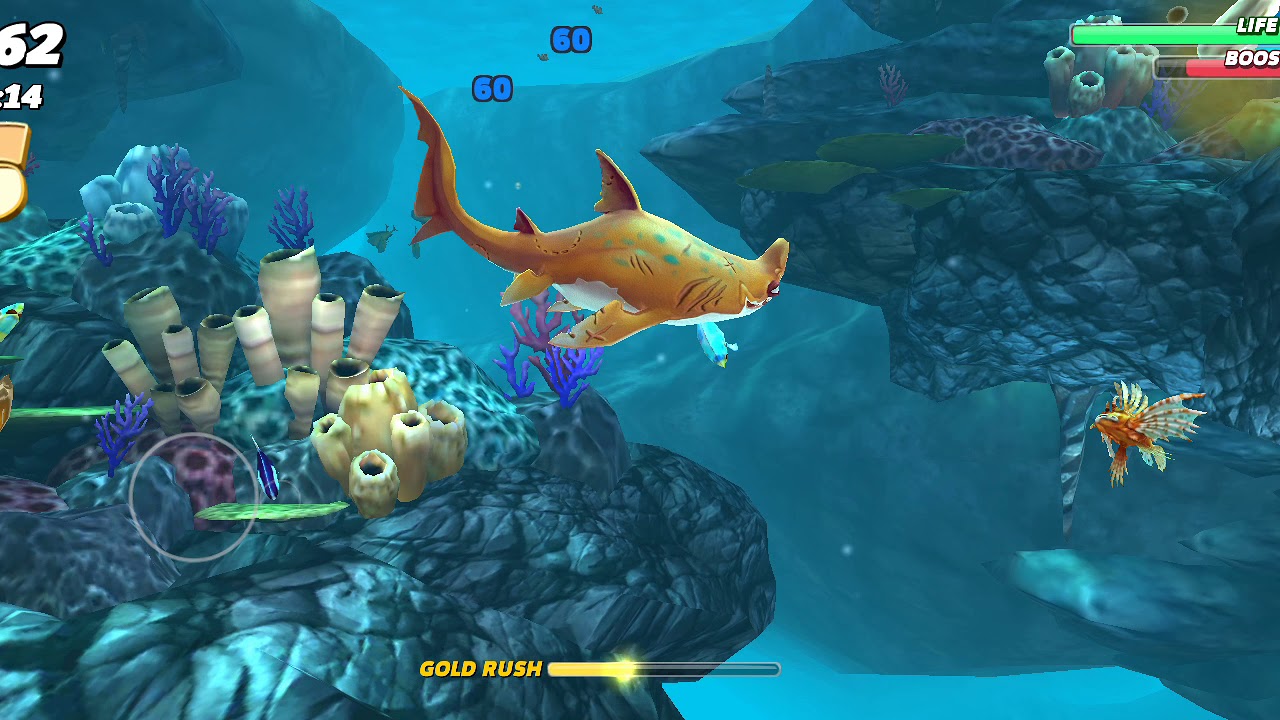 Hungry Shark gameplay:Sand Shark - YouTube