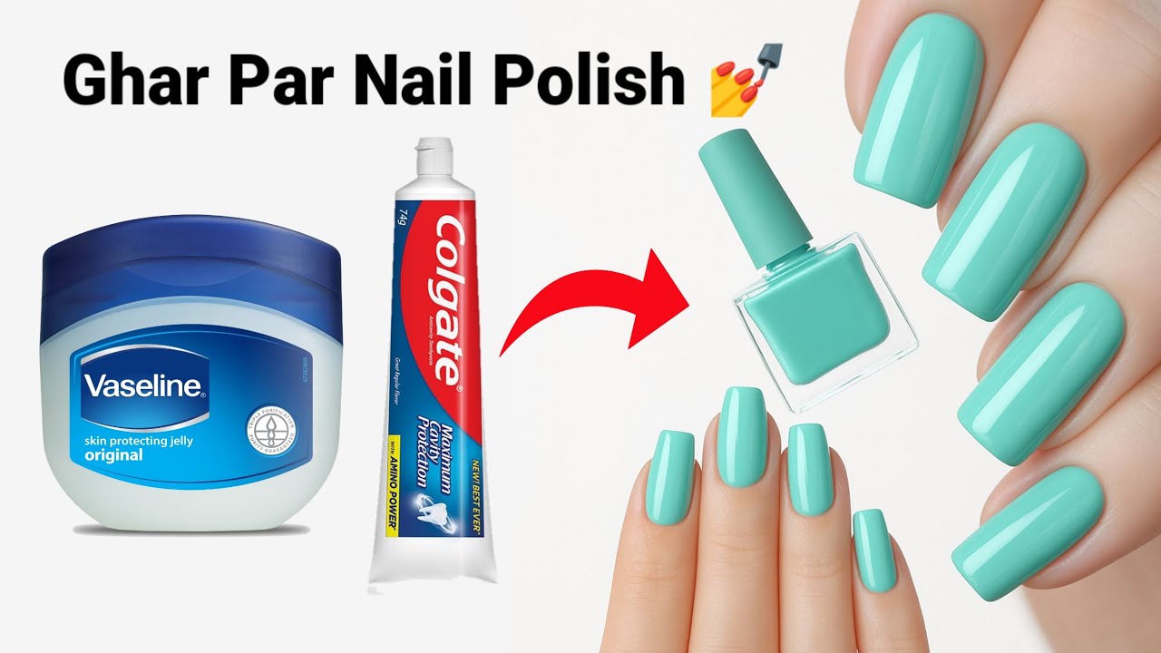 How to make Nail Polish at home /DIY homemade Nail polish Nail polish ...