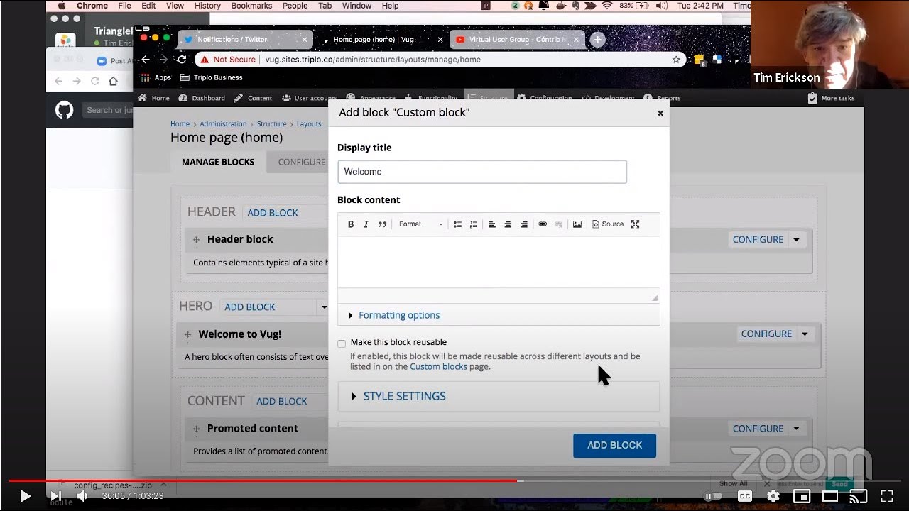 Virtual User Group: Contrib Modules - YouTube