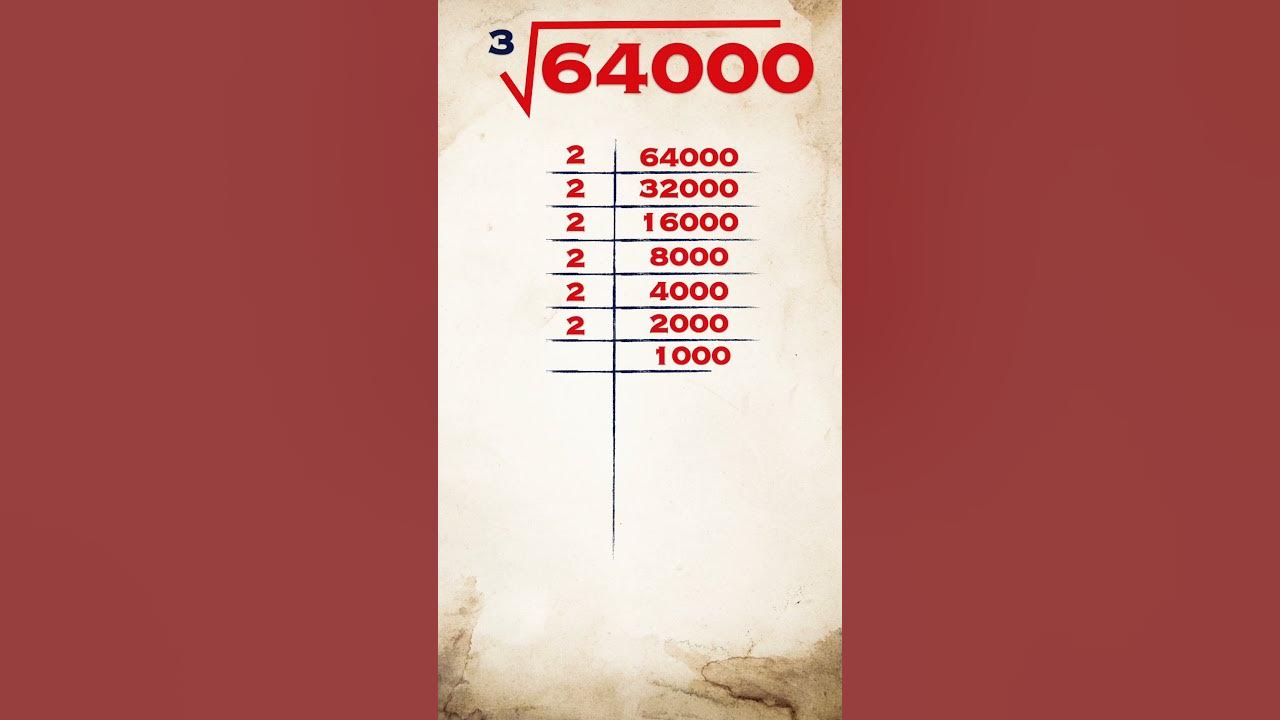 cube-root-of-64000-64000-ka-ghanmul-maths-shorts-cuberoot