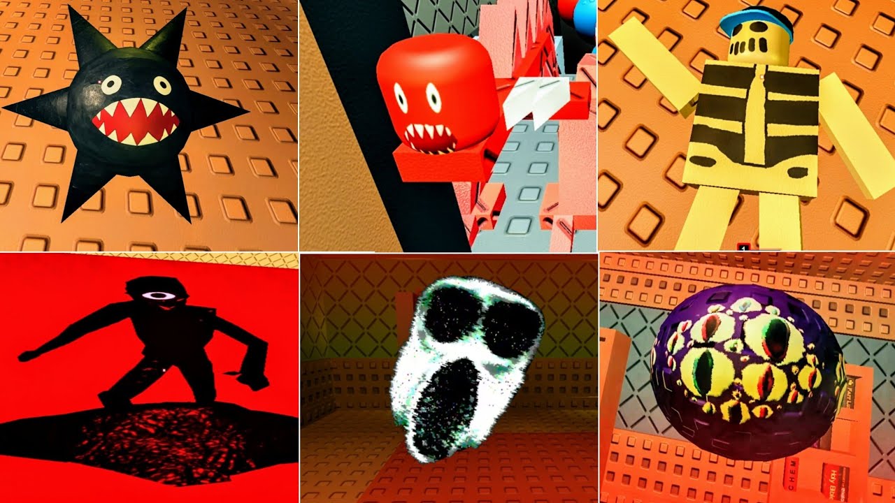 DOORS Retro Mode All Jumpscares + New Entity Update | Roblox Doors New ...