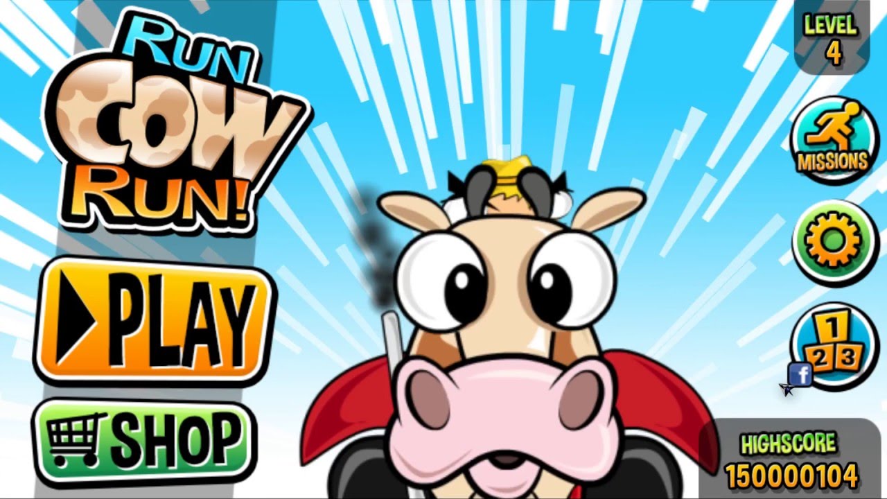 Run cow run WIN 10 - YouTube