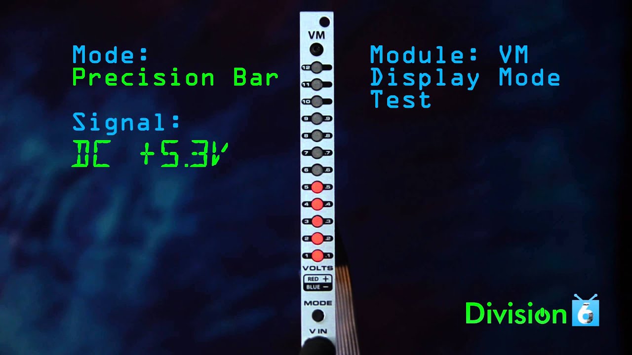 VM (VoltMeter) Module: Display Mode Demo - YouTube