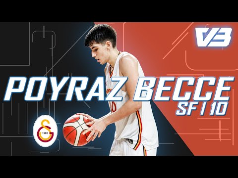 Poyraz Becce Highlights vs Bahçeşehir Koleji & Fenerbahçe | Galatasaray U16