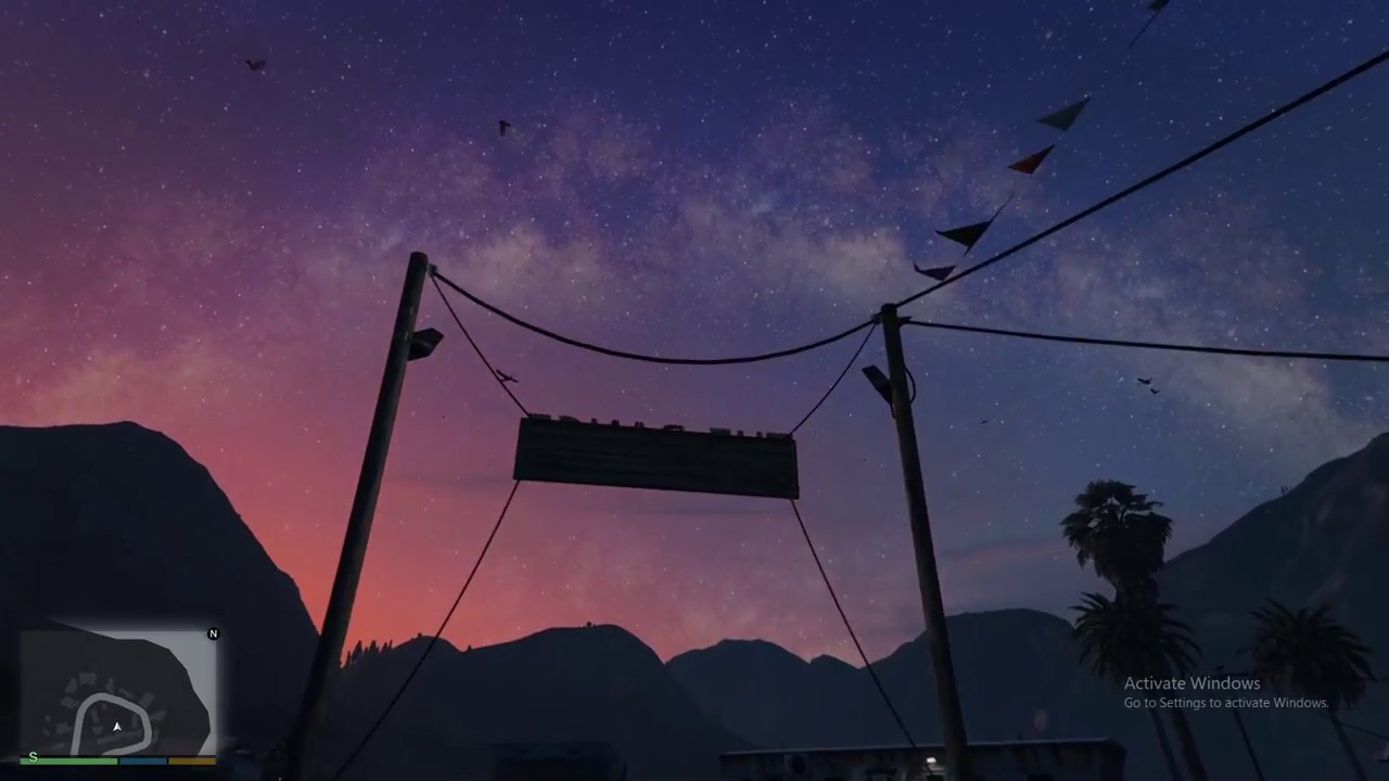 GTA 5 Milky Way Sky Mod - YouTube