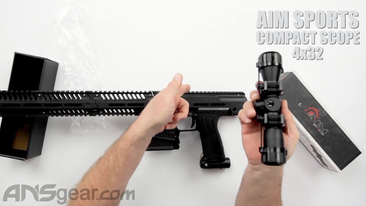 Aim Sports 4x32 Compact Scope W Mil Dot Reticle Review YouTube aim-sports-4x32-compact-scope-w-mil-dot-reticle-review-youtube