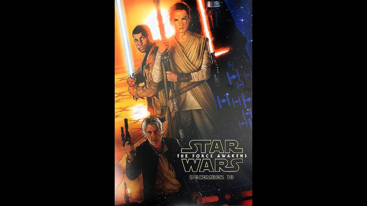 Star Wars The Force Awakens Poster Analysis. Rey.. - YouTube