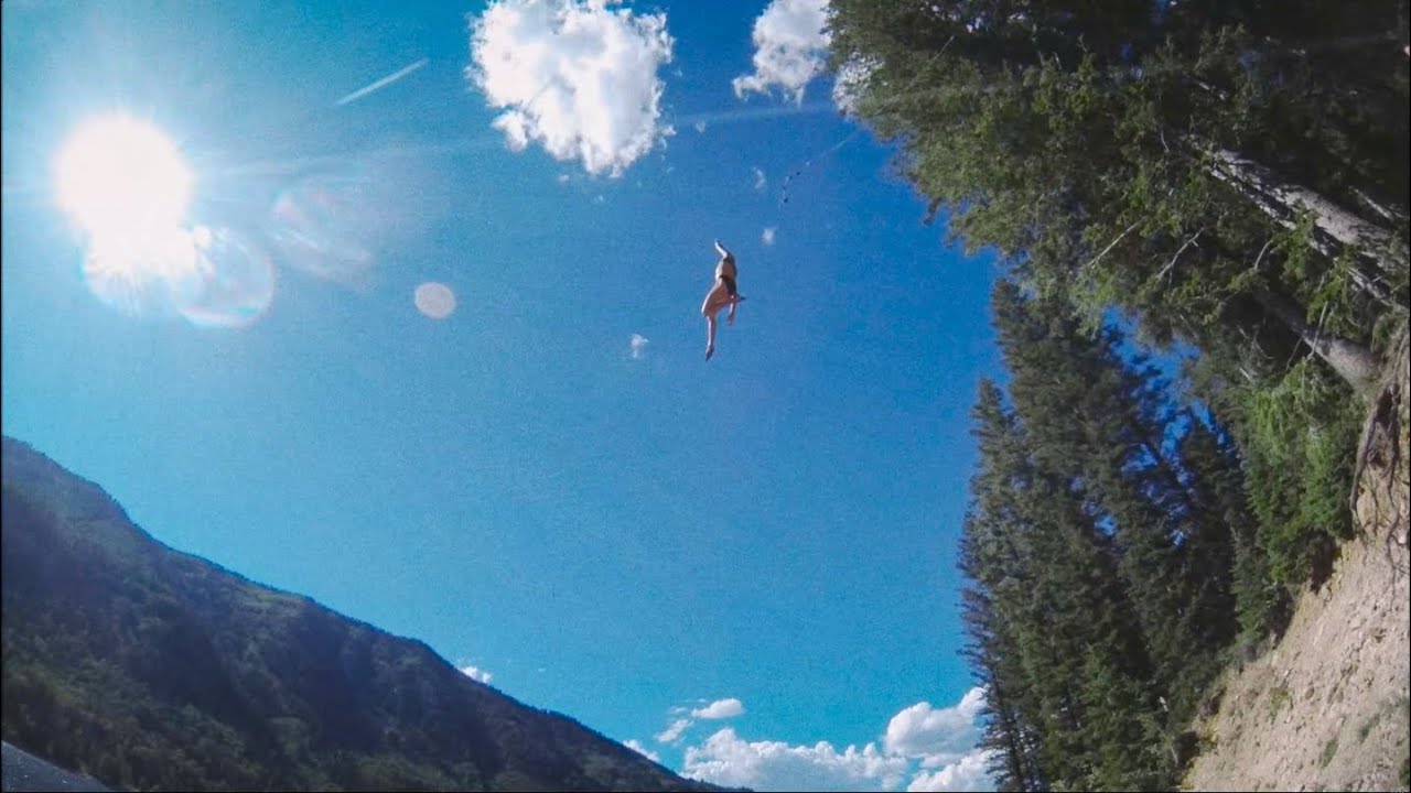 Huge Rope Swing - Smith and Morehouse Reservoir - YouTube