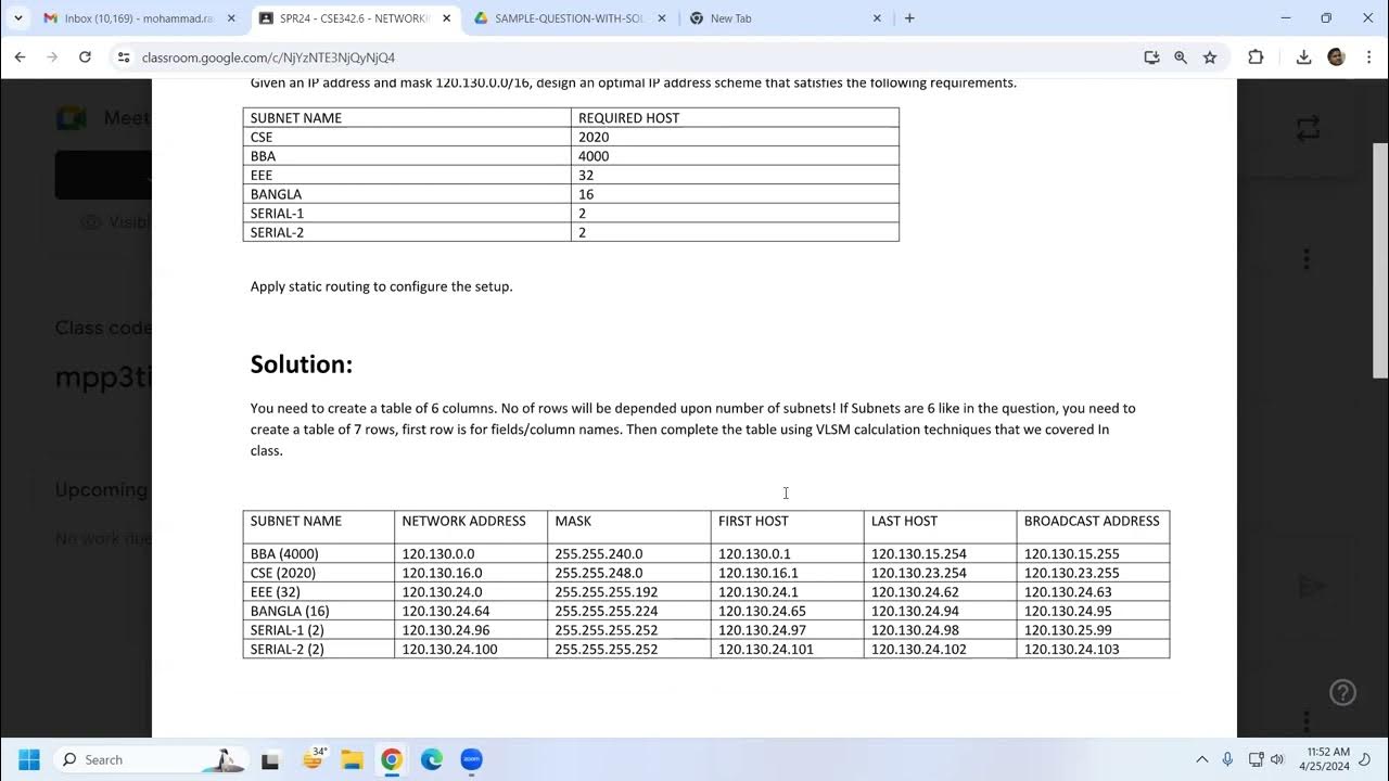 Computer Networking Lab 05 | Rana sir | Date- 2024-04-25 - YouTube