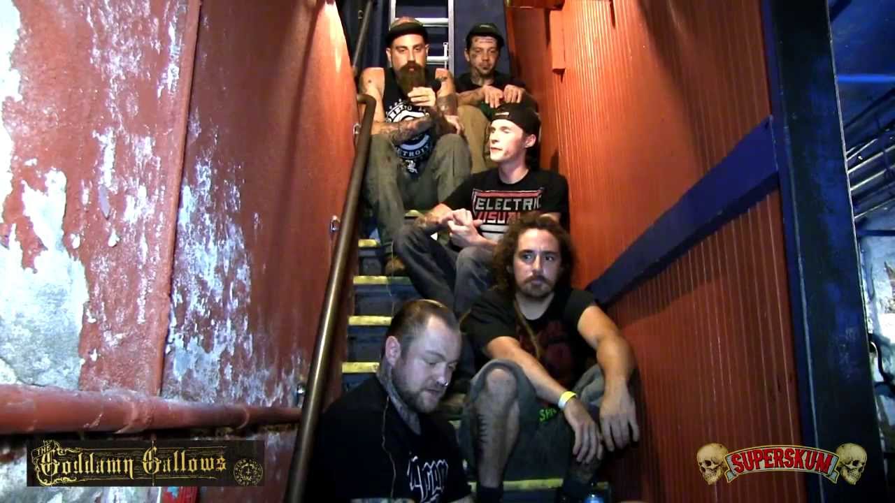 THE GODDAMN GALLOWS Interview - YouTube