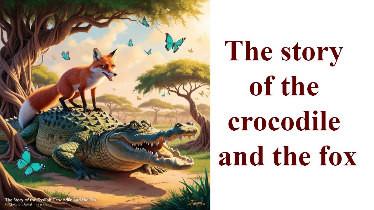 The story of the crocodile and the fox | কুমির আর শিয়ালের গল্প - YouTube