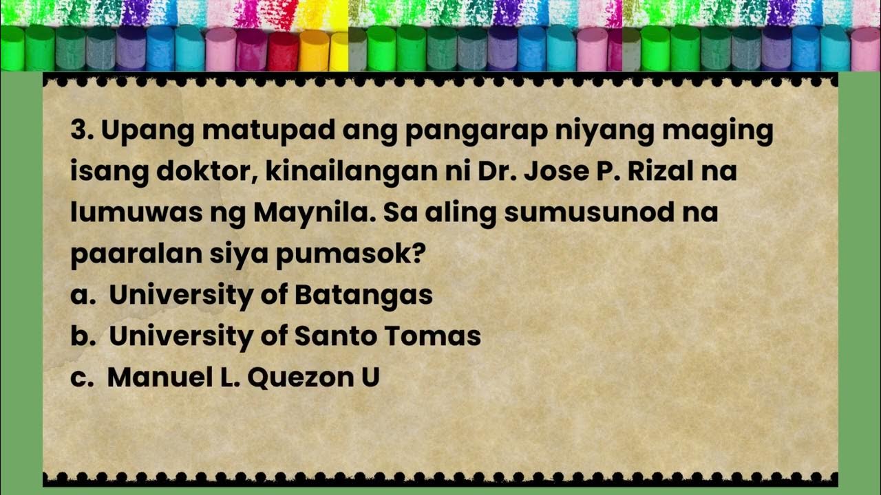 Art 5 Quarter 1 Week 4 Pagpapahalaga sa mga Sinaunang Kagamitan o Kasangkapan - YouTube