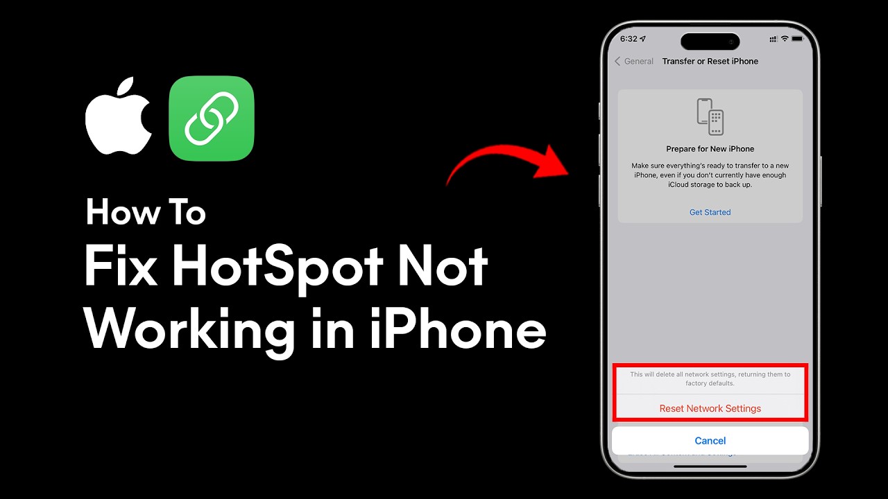 How to Fix iPhone Hotspot Not Working? 2025 (Step-by-Step) - YouTube