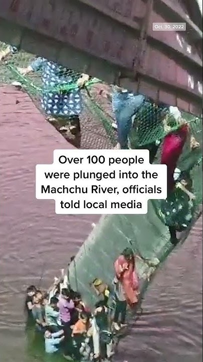 At Least 60 Dead, Many Injured After #Indian Bridge Collapse - YouTube