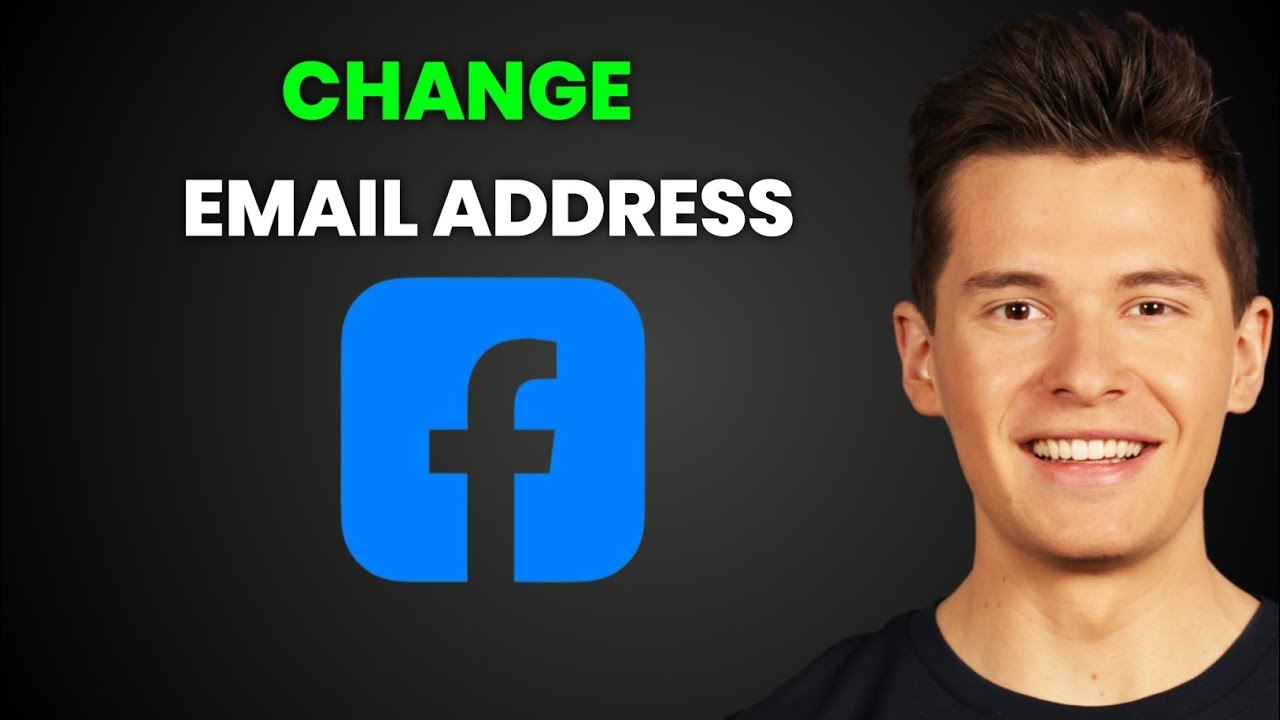 How To Change Email Address On Facebook - Full Guide - YouTube