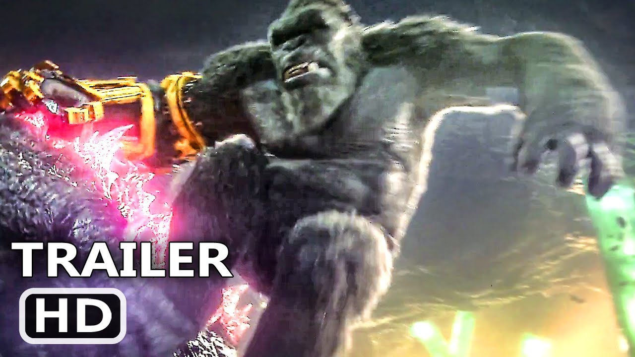 GODZILLA E KONG "Kong Monta Godzilla" Trailer (2024) O Novo Império ...