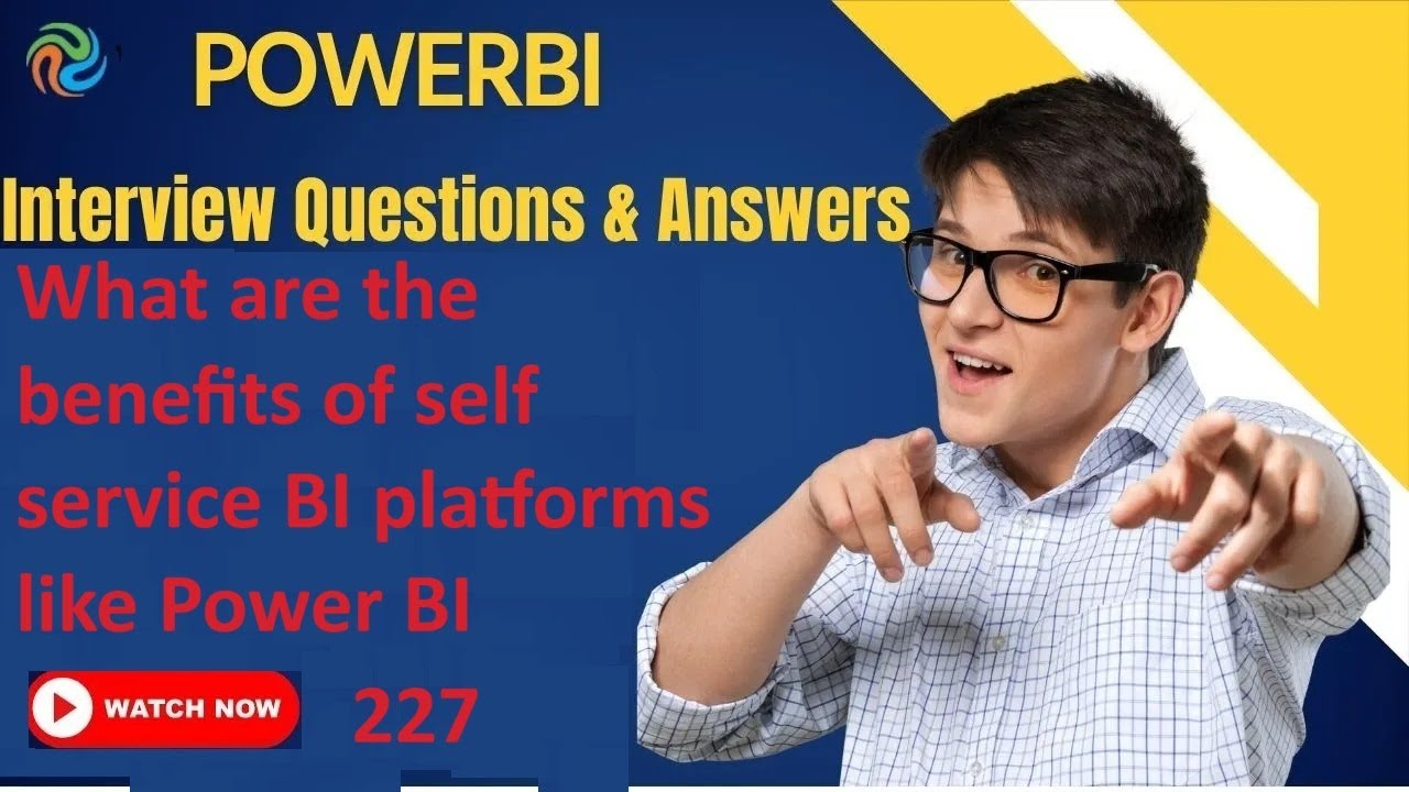 What are the benefits of self service BI platforms like Power BI Power ...