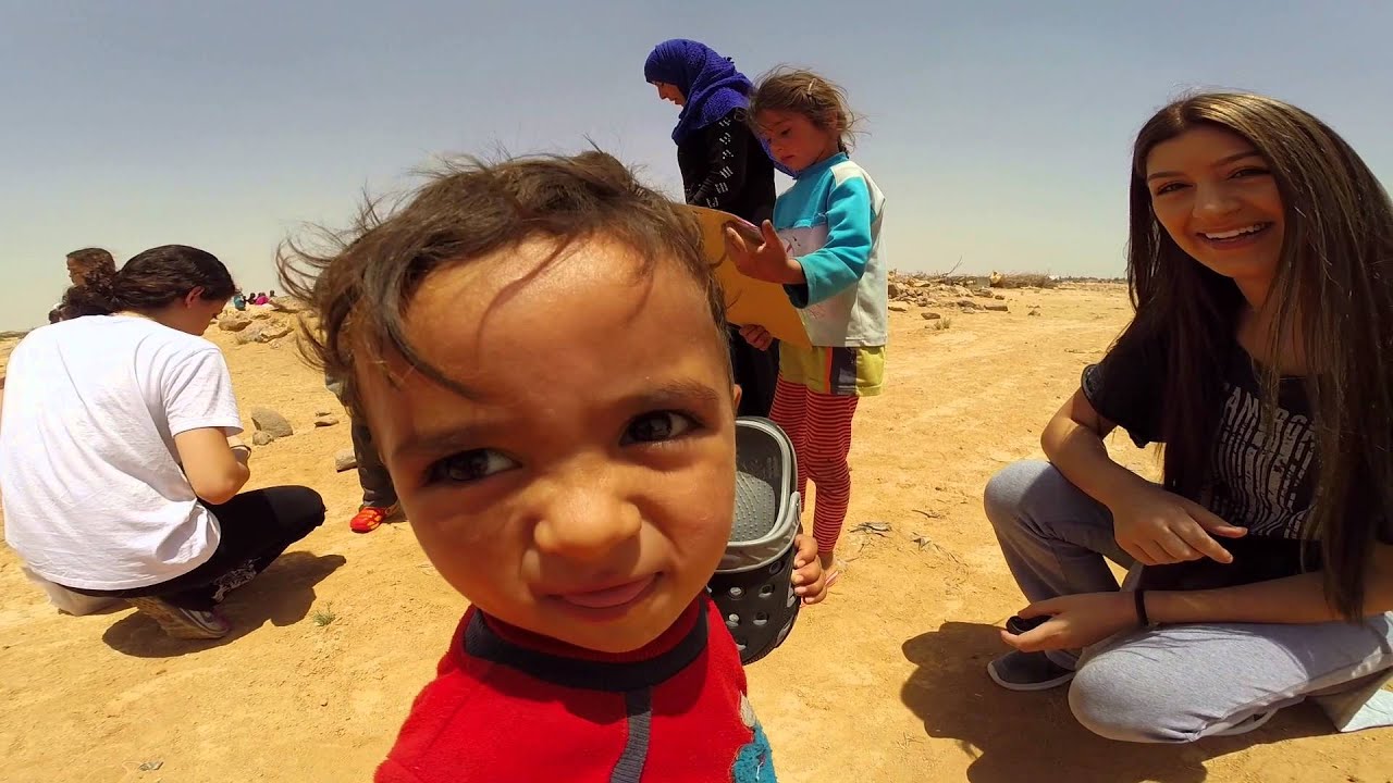 Humanitarian Aid in Palestine & Jordan 2015 - YouTube