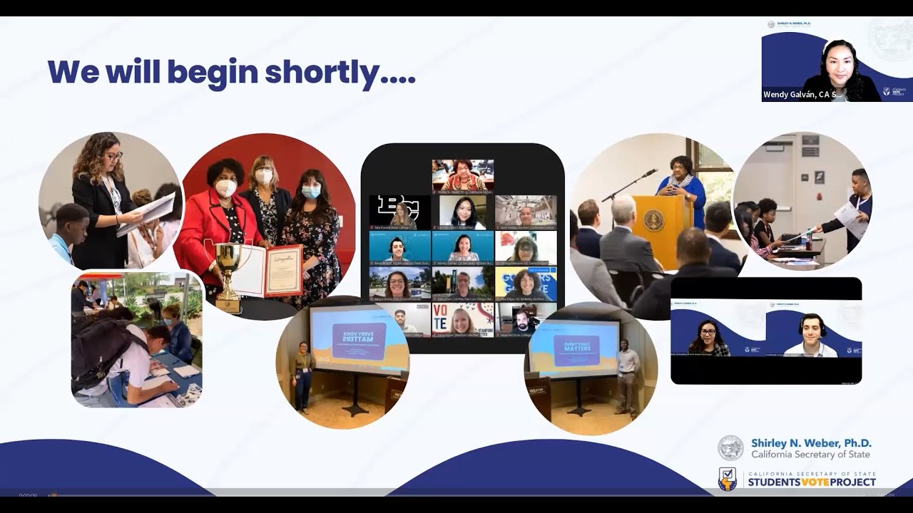 California Students Vote Project Quarterly Meeting (October 2023) - YouTube