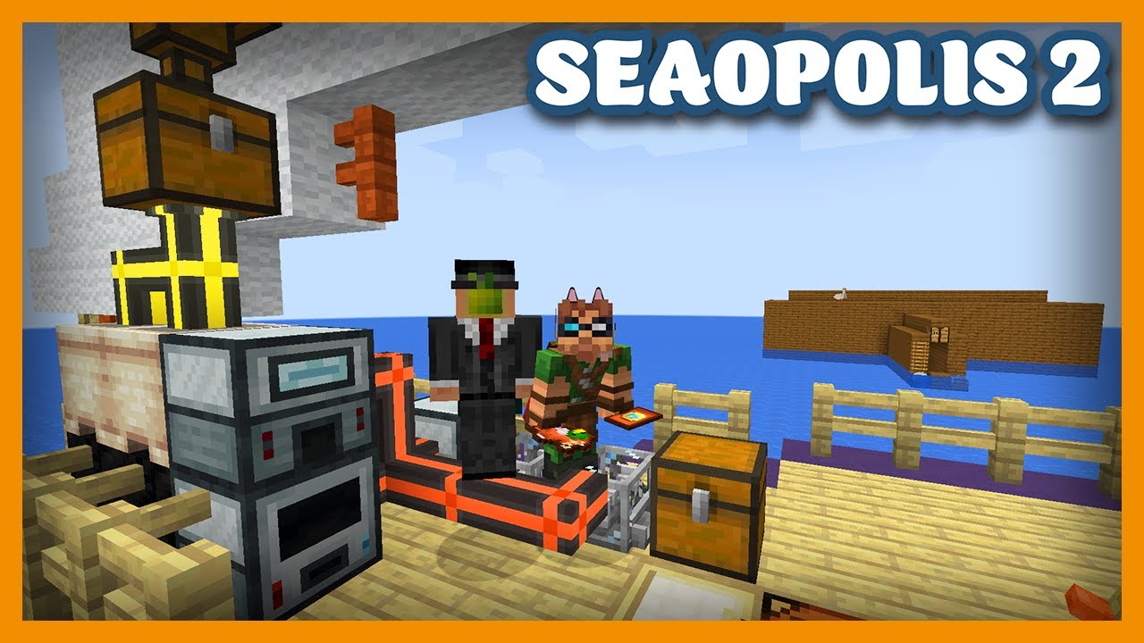 Seaopolis 2 | Thermal Machines & Bronze w/@MischiefofMice | E05 | 1.19.2 Modpack - YouTube