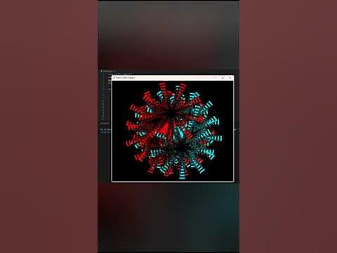 Amazing Rotating Python Graphics design using Turtle in VS Code ||#codecoding #programming # ...