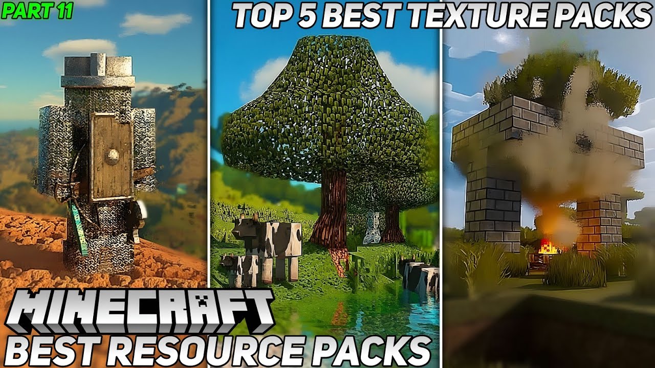 Top 5 Realistic Texture Packs For Minecraft 1.21.2/1.21.3! - YouTube