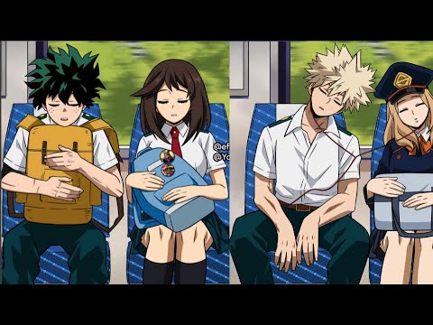 dekubaku mha react - Class 1A on the Bus moment |1] - YouTube