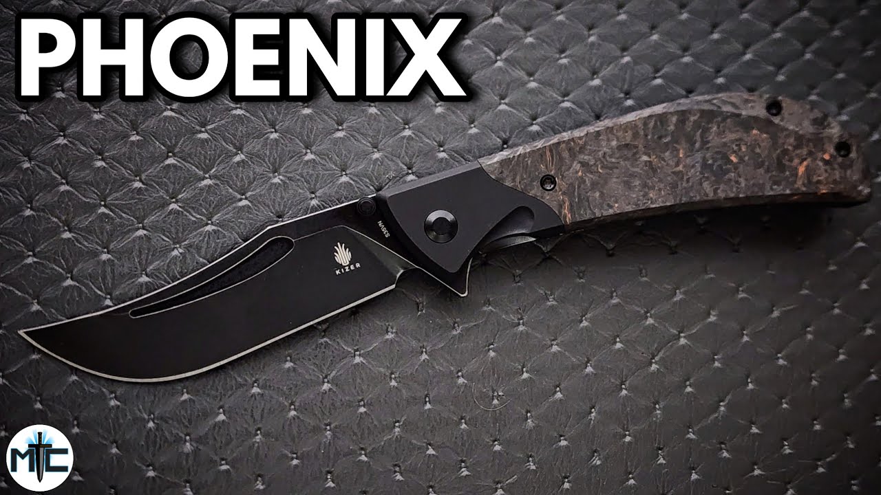 Kizer Phoenix Folding Knife - Overview and Review - YouTube