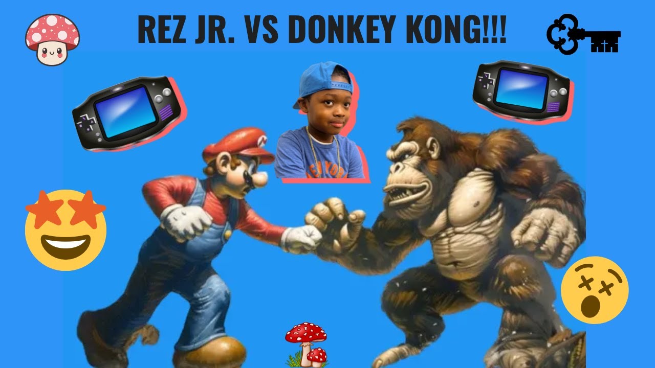 Rez Jr. vs Donkey Kong - YouTube