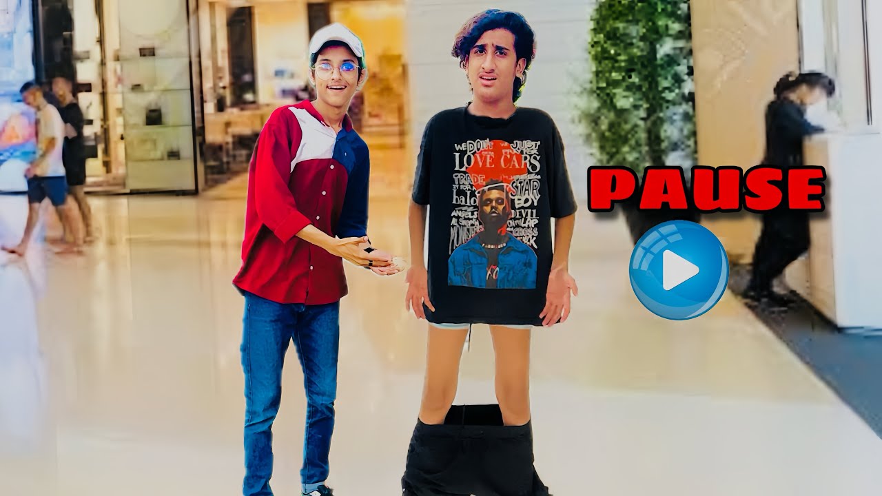 PAUSE CHALLENGE FOR 24 HOURS..⏯️ - YouTube
