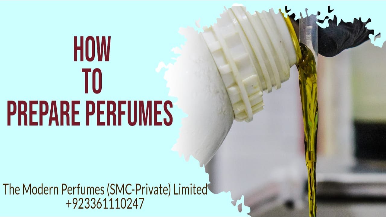 Preparing Impression from Concentrated Fragrance Oils | Making Perfumes ...